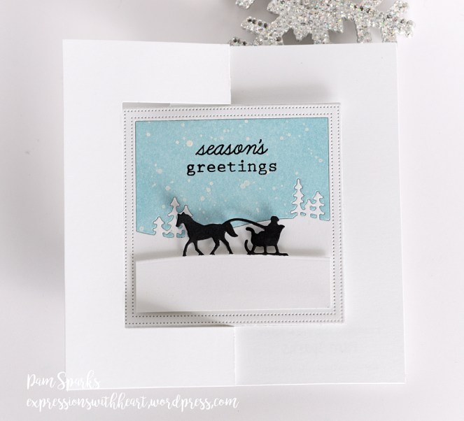 Memory Box Pine Wreath and Snowberry Sprigs Card, Meadowtree Frame and ...