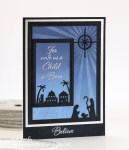 poppystamps Nativity Scene Sidekick Frame/Stencil and Simple Bethlehem ...