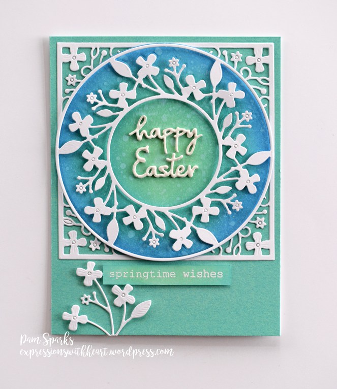 Memory Box Cottage Flower Circle Frame Card…