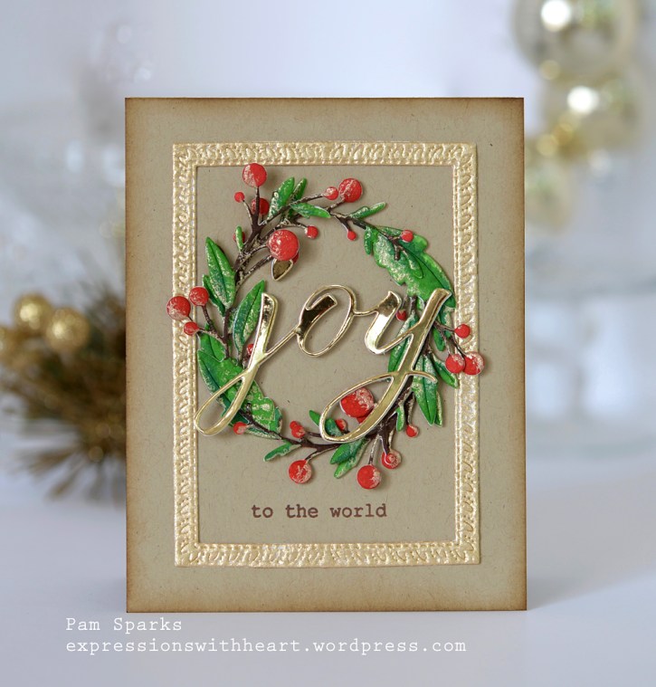 Memory Box Harvest Double Arch Card and Winter Greenery Wreath Card…