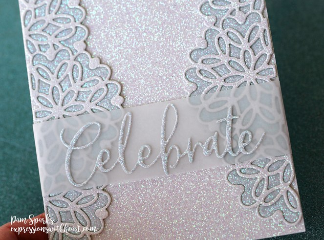 Memory Box Clementine Border and Celebrate dies…