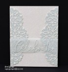 Memory Box Clementine Border and Celebrate dies…