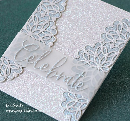 Memory Box Clementine Border and Celebrate dies…