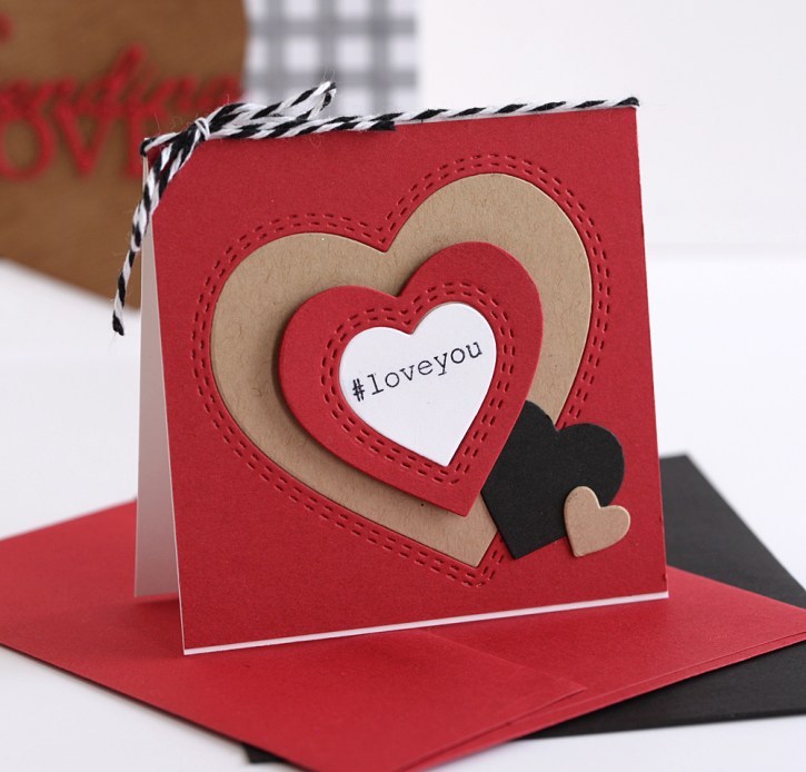 Valentines with NEW Memory Box Dies…