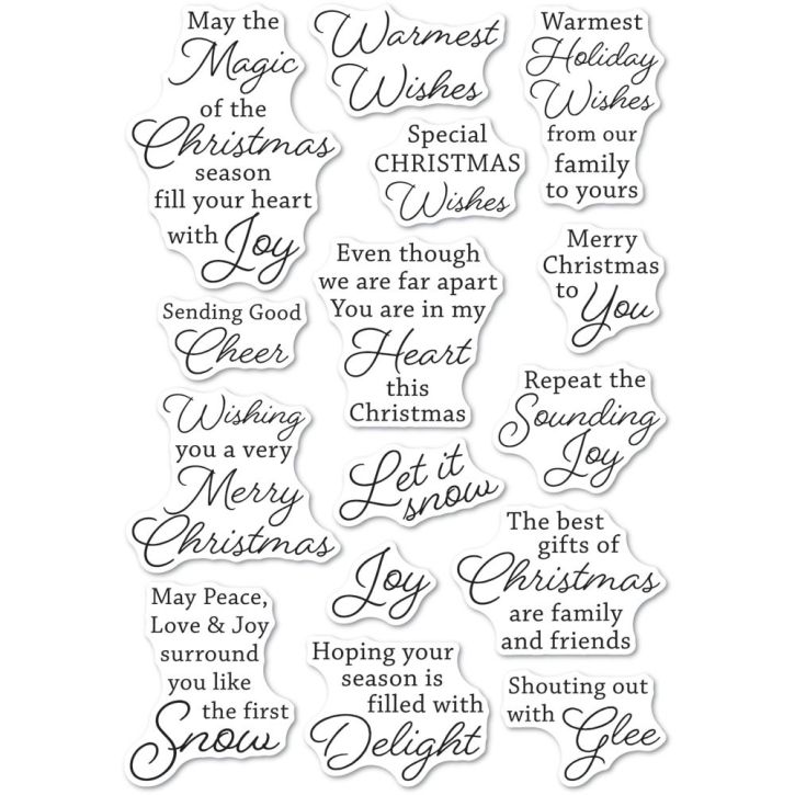 Memory Box Joy and Cheer, Large Pine Cone and Gentle Pine Needle Sprig ...