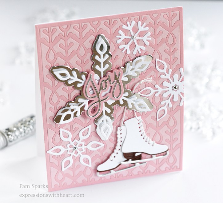 Memory Box Celeste Snowflake, Snowflake Trio and Plate Card…