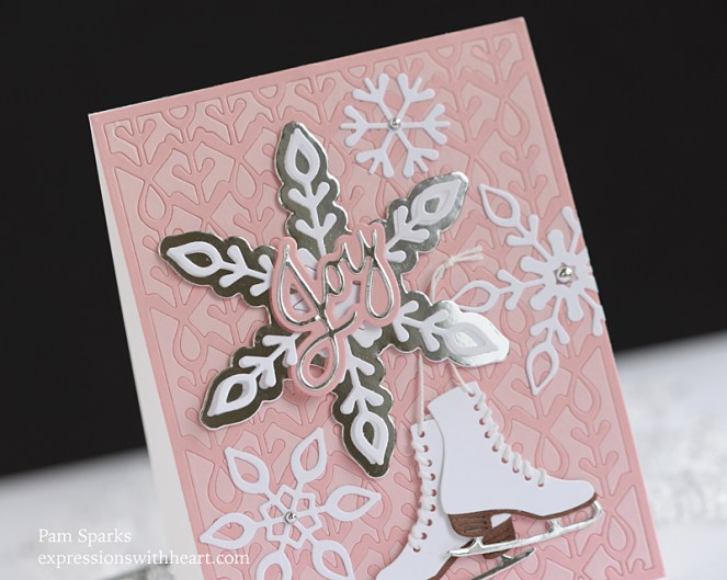 Memory Box Celeste Snowflake, Snowflake Trio and Plate Card…