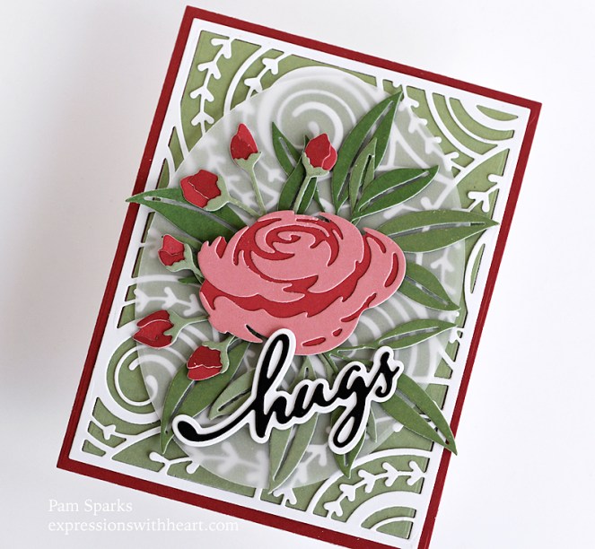 NEW Memory Box Gentle Rose Watercolor Floral, Plumed Gypsy Butterfly and Curlicue Plate Cards…