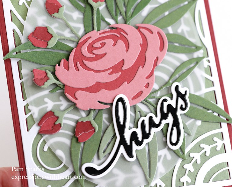 NEW Memory Box Gentle Rose Watercolor Floral, Plumed Gypsy Butterfly and Curlicue Plate Cards…