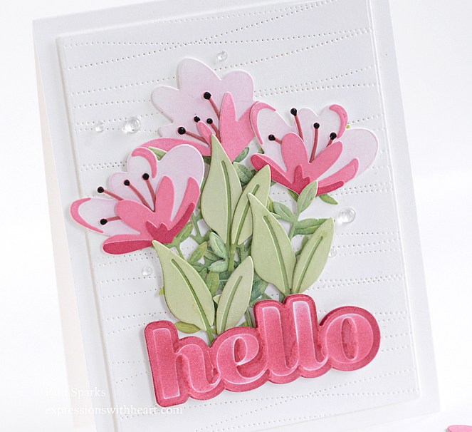 Birch Press Design Jovial Blooms and Leaves Hello Card…
