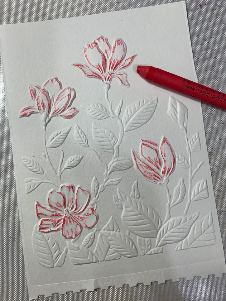 Memory Box New Marvelous Magnolia 3D Embossing Folders Cards…
