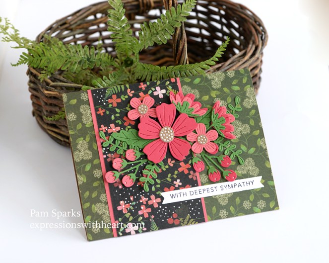 Spellbinders Be Bold Blooms and Memory Box Garland 6×6 Paper…