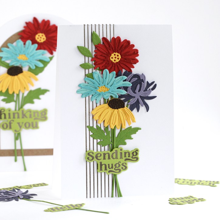 Spellbinders – Two Floral Stems Cards…
