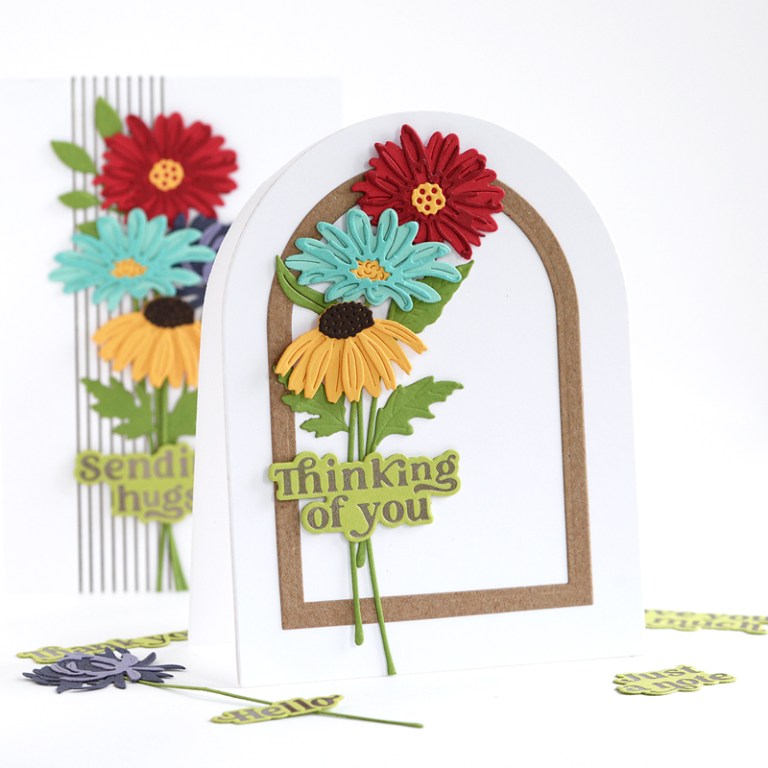 Spellbinders – Two Floral Stems Cards…