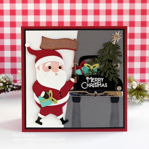 Big Jolly Santa Small Die of the Month from Spellbinders…