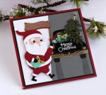 Big Jolly Santa Small Die of the Month from Spellbinders…