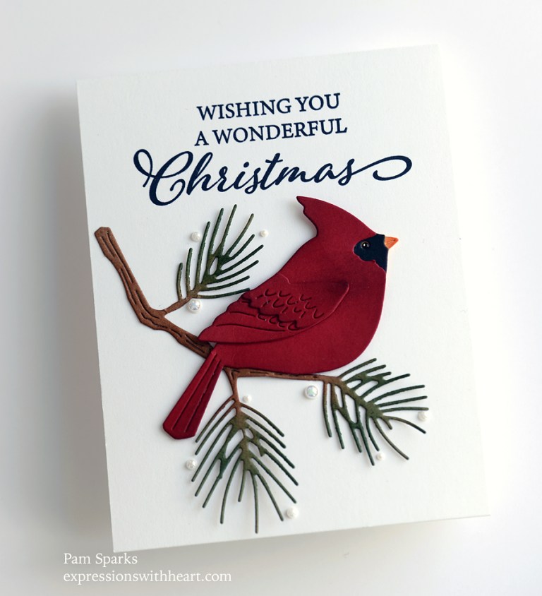 Memory Box Layered Cardinal CAS card…