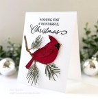 Memory Box Layered Cardinal CAS card…