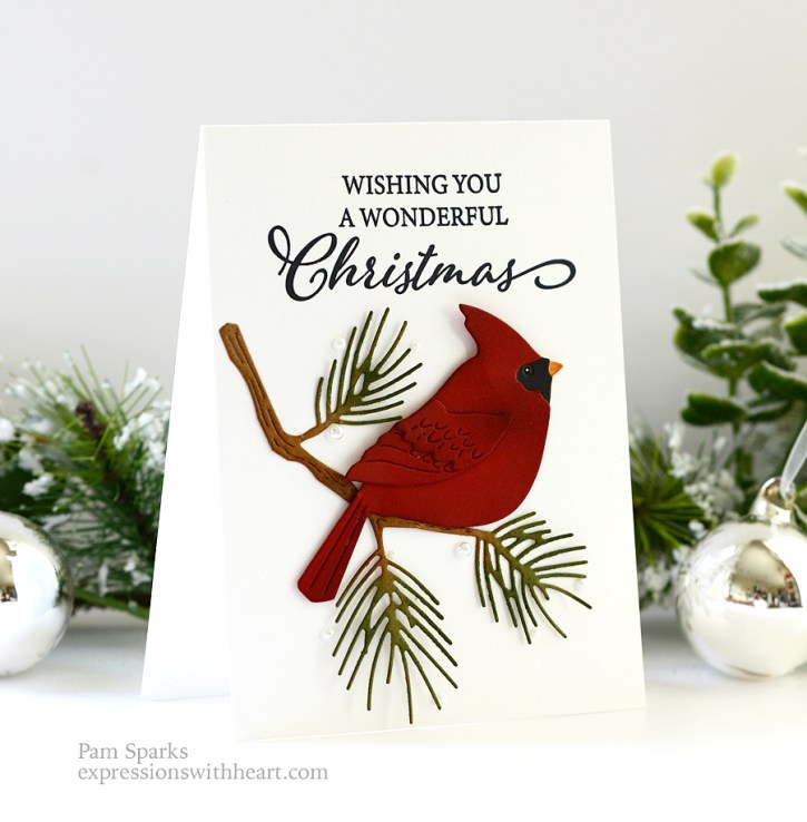 Memory Box Layered Cardinal CAS card…