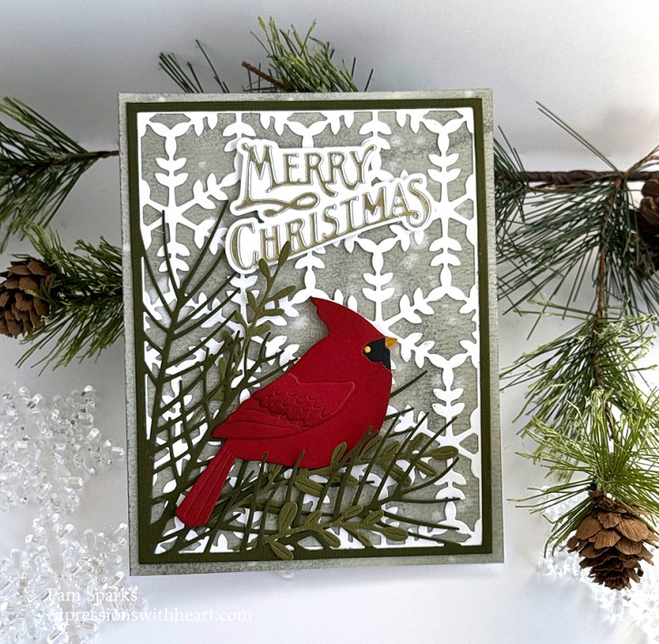 Simon Says Stamp Pine Frame From The DieCember Release…
