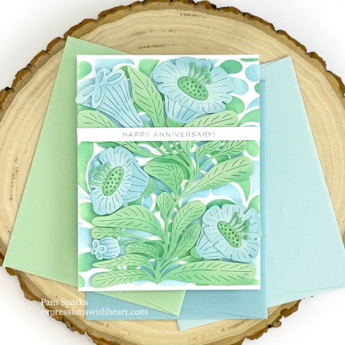 Spellbinders Stencil of the Month Club and Fresh Picked Angel Trumpets ...