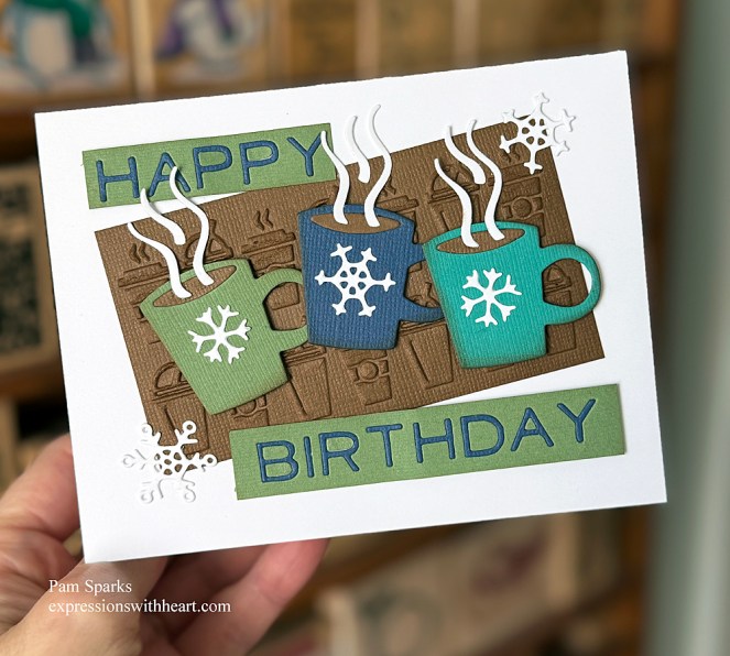 Tim Holtz Fresh Brewed Sidekick Side-Order Birthday Card…