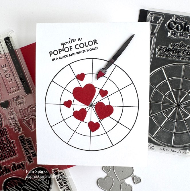 Simon Says Stamp Pop of Color CAS Card…